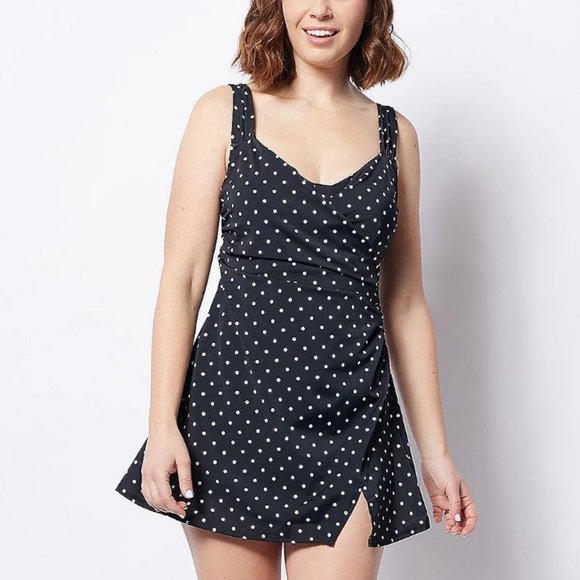 Isaac Mizrahi | Swim | Isaac Mizrahi Live Bridgehampton Wrap Swim Dress ...
